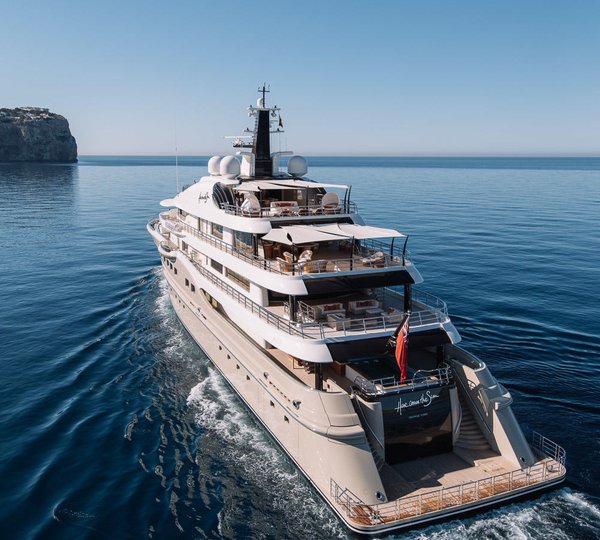 The impressive 87m Lurssen megayacht ACE designed by Andrew Winch on ...